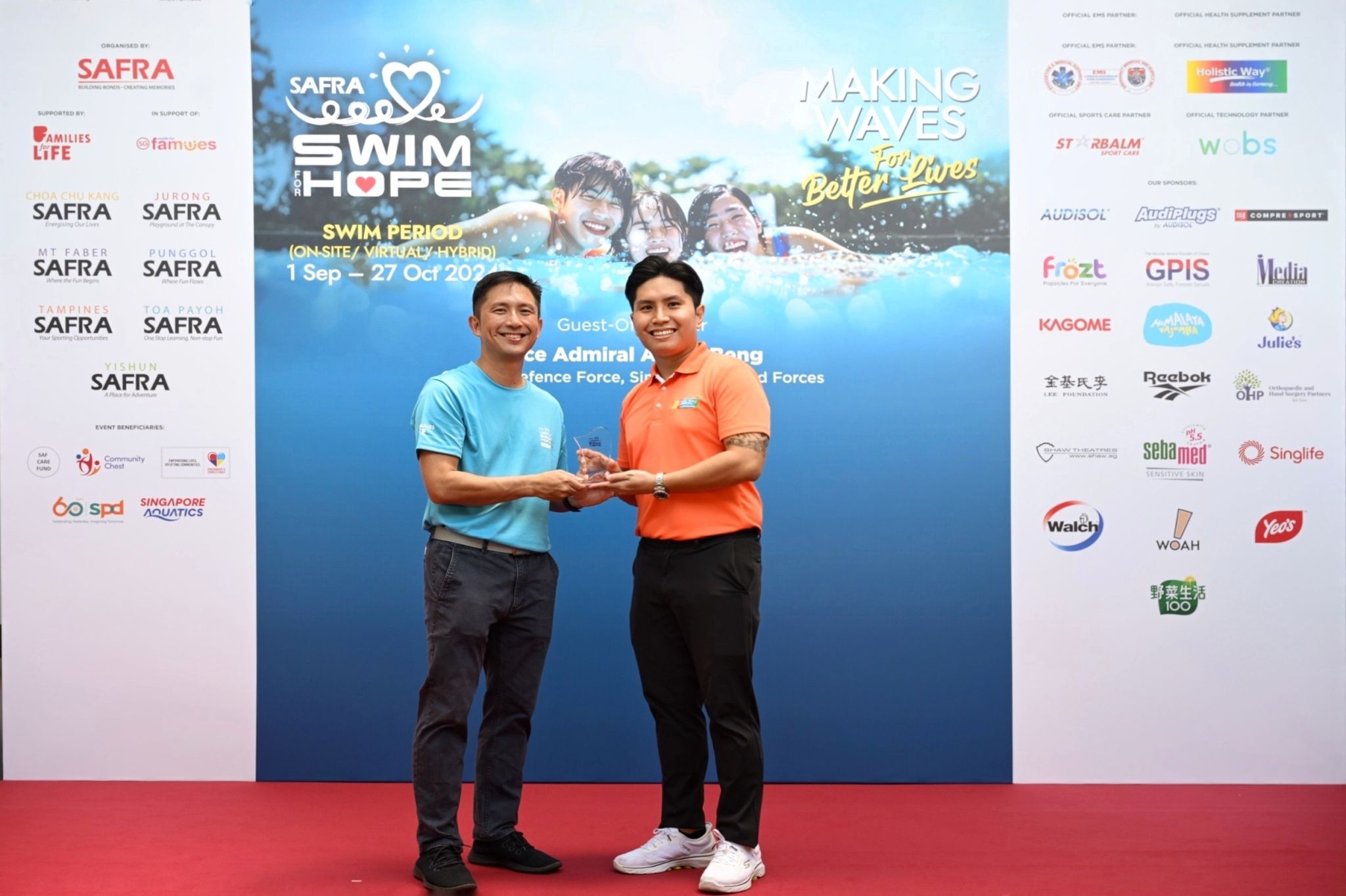Official Health Supplement Partner of SAFRA Swim For Hope 2024 – Holistic Way