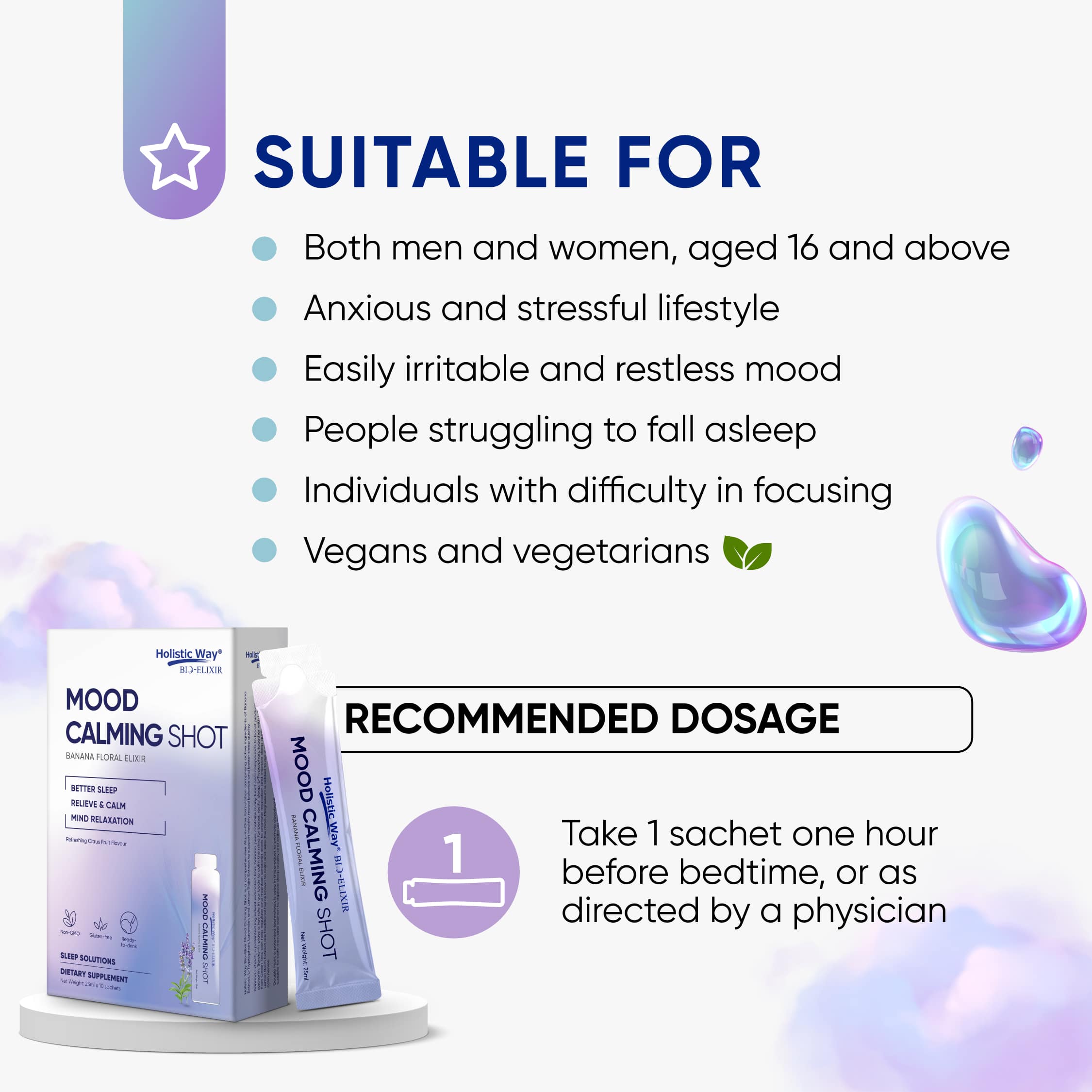 Holistic Way Bio-Elixir Mood Calming Shot