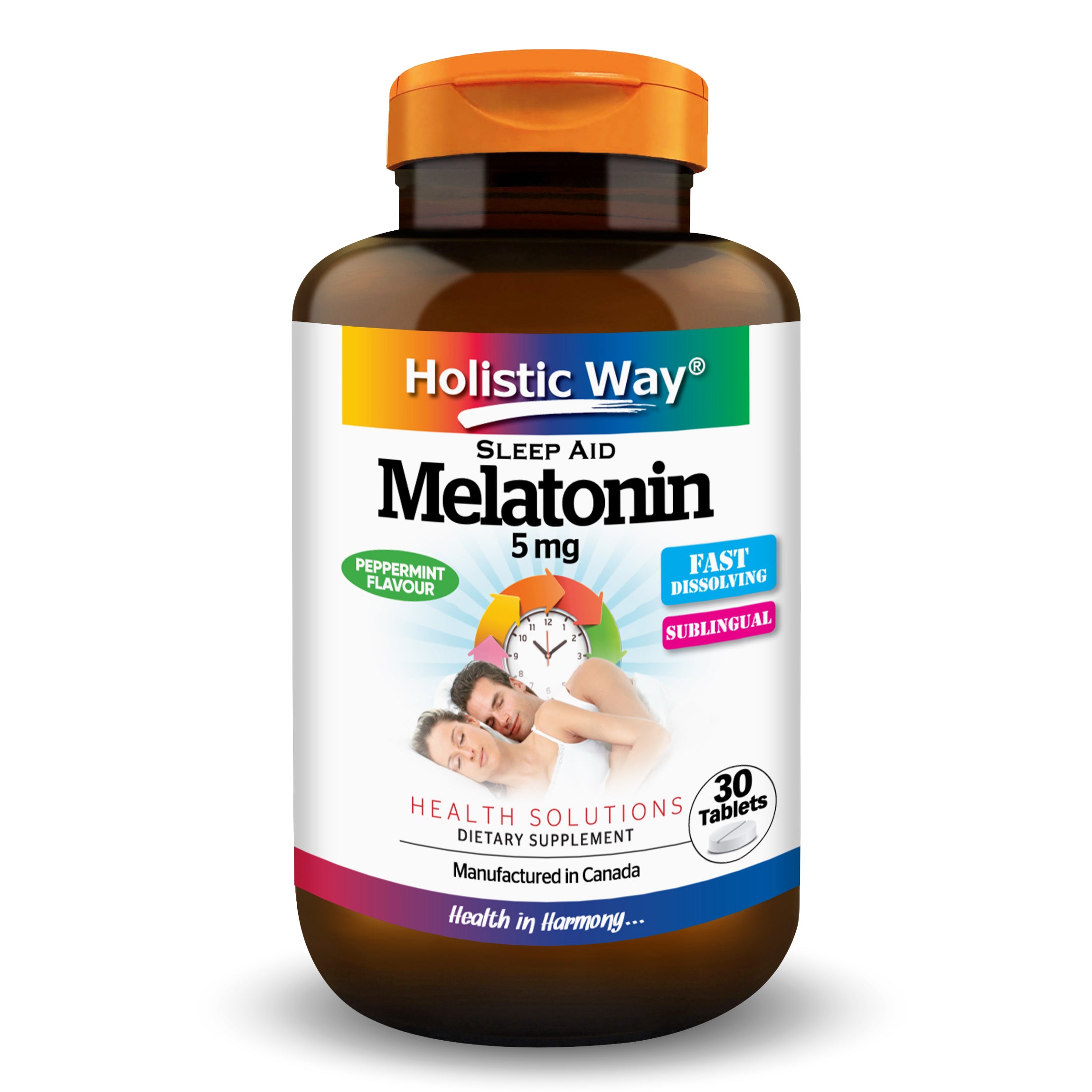 Holistic Way Melatonin 5mg (30 Tablets)