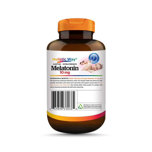 Holistic Way Melatonin 10mg (30 Tablets)