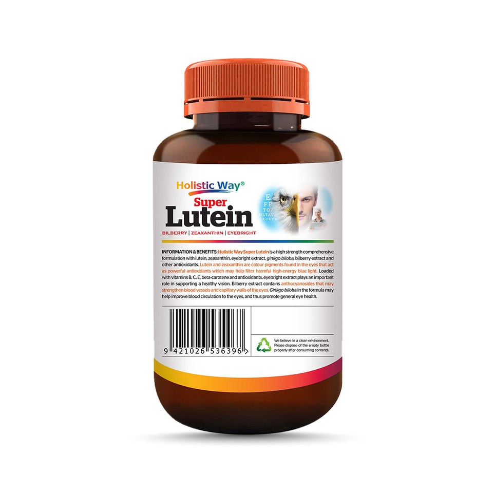 [Bundle of 2] Holistic Way Super Lutein (60 Vegetarian Capsules)