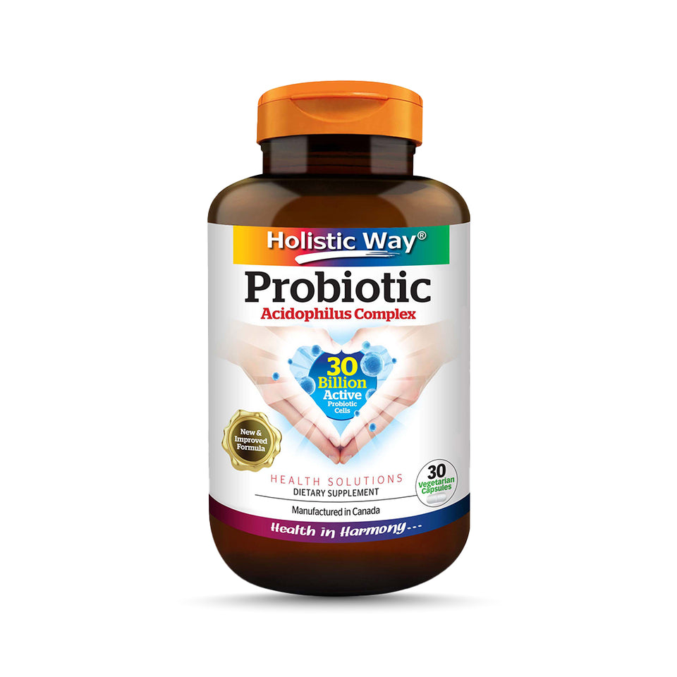 Holistic Way Probiotic Acidophilus Complex 30 Billion